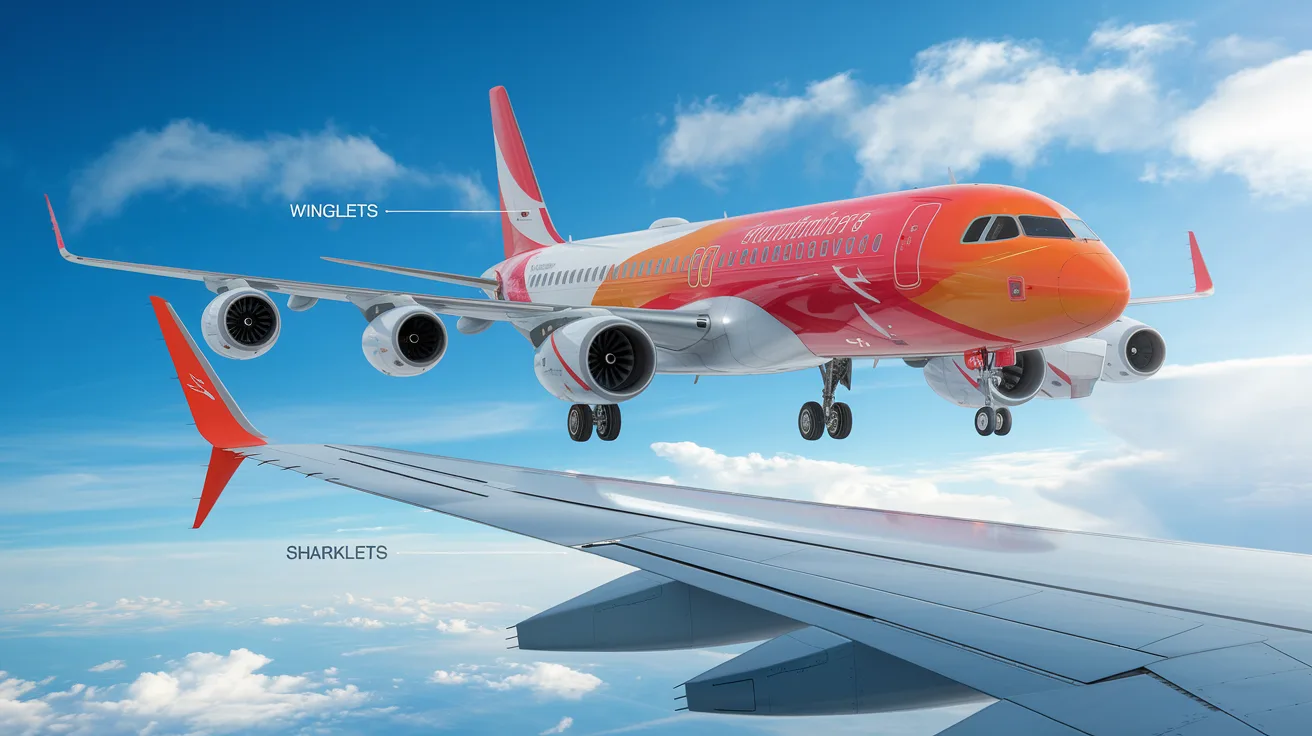 Understanding the distinction between winglets and sharklets on ...
