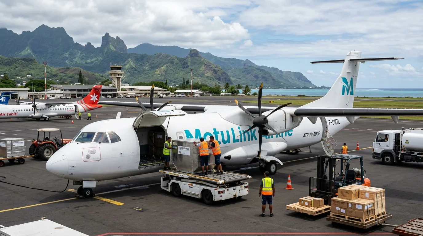 Motu Link Airline révolutionne le fret aérien en Polynésie française ...