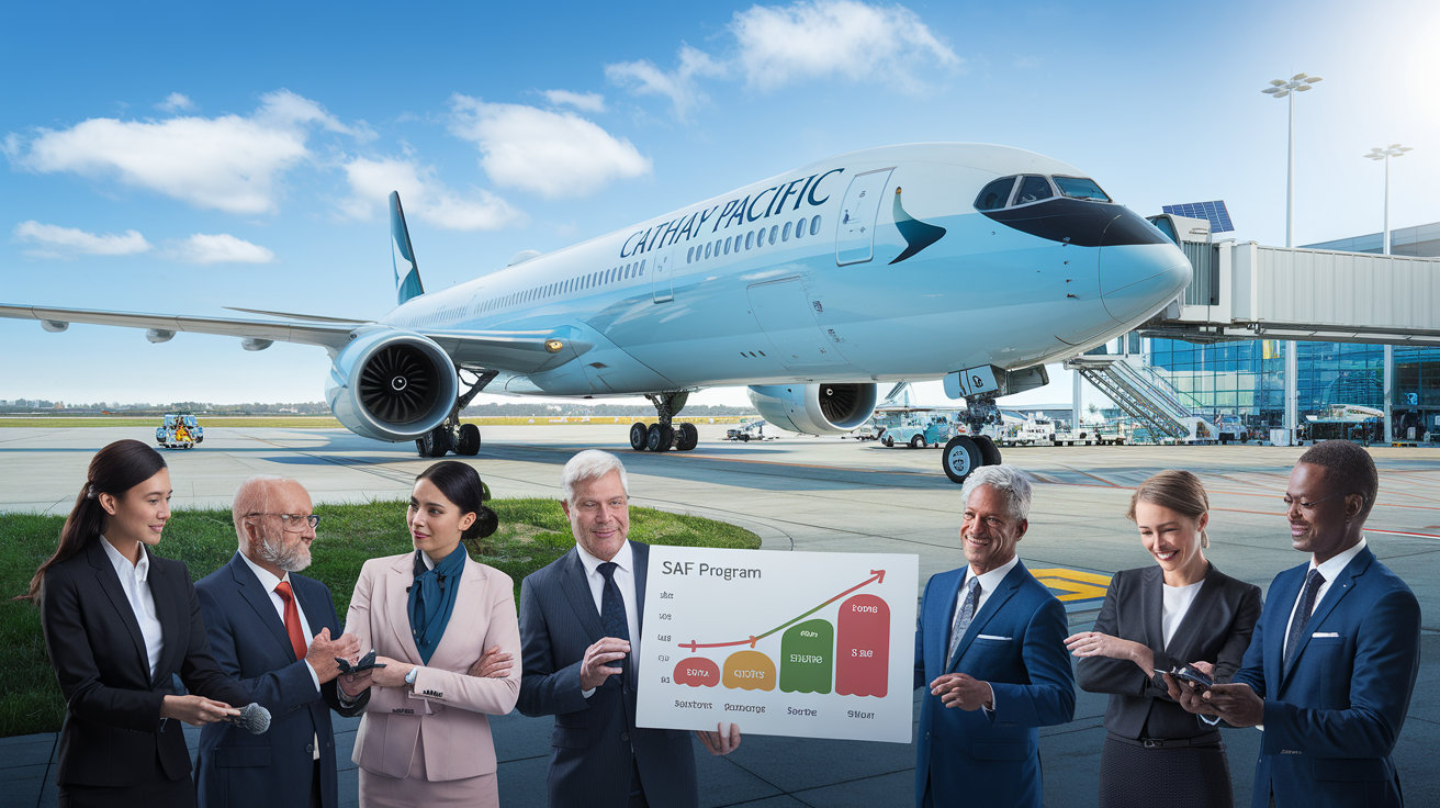 Cathay takes flight: a historic leap towards sustainable aviation