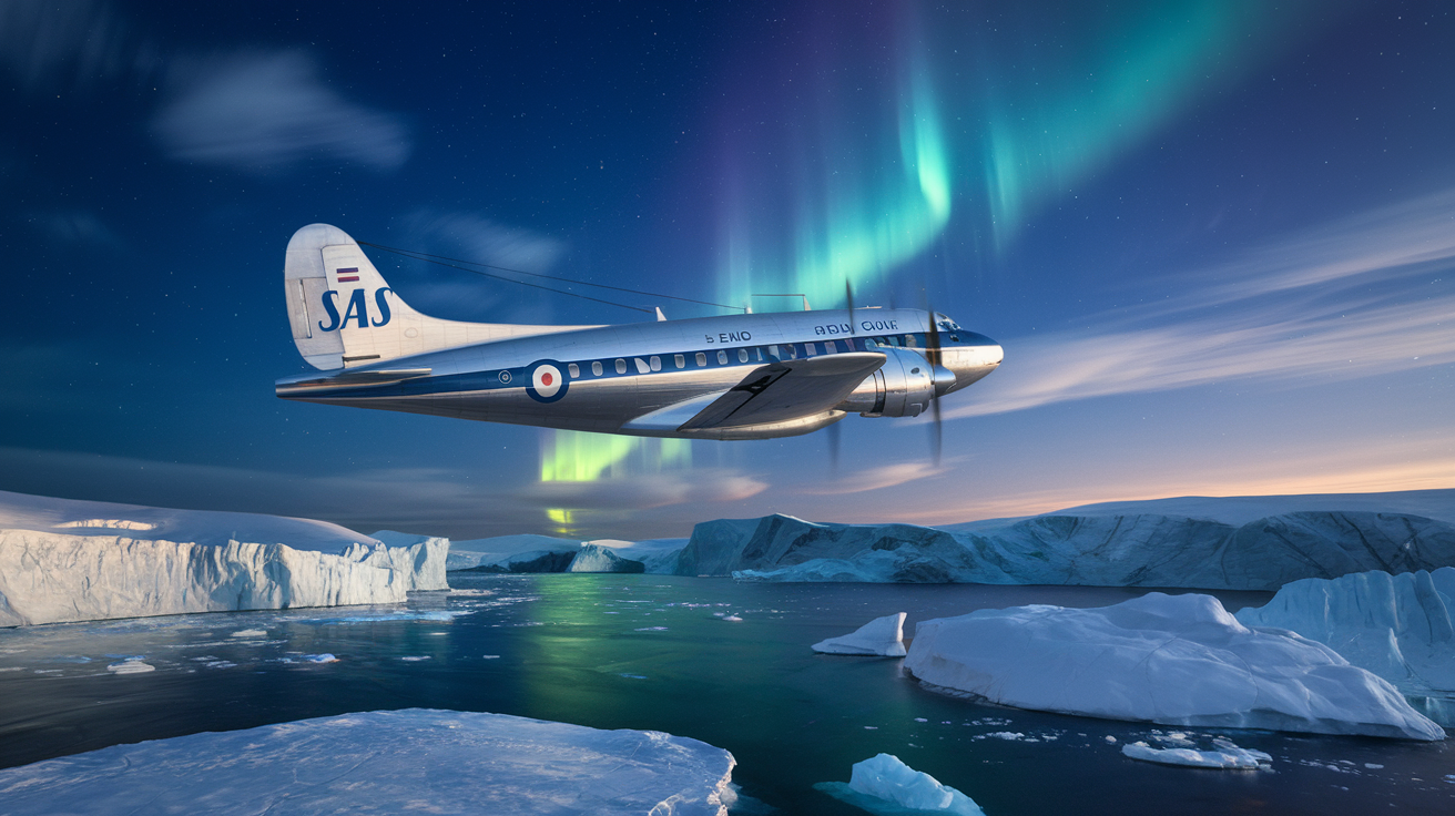 SAS: Polar Flights at the Heart of Aviation History