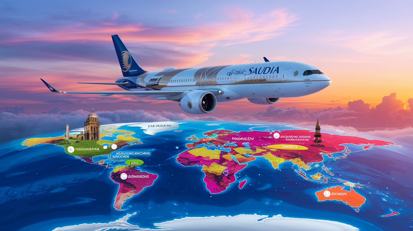 Saudia : 10 nouvelles destinations à explorer en 2025