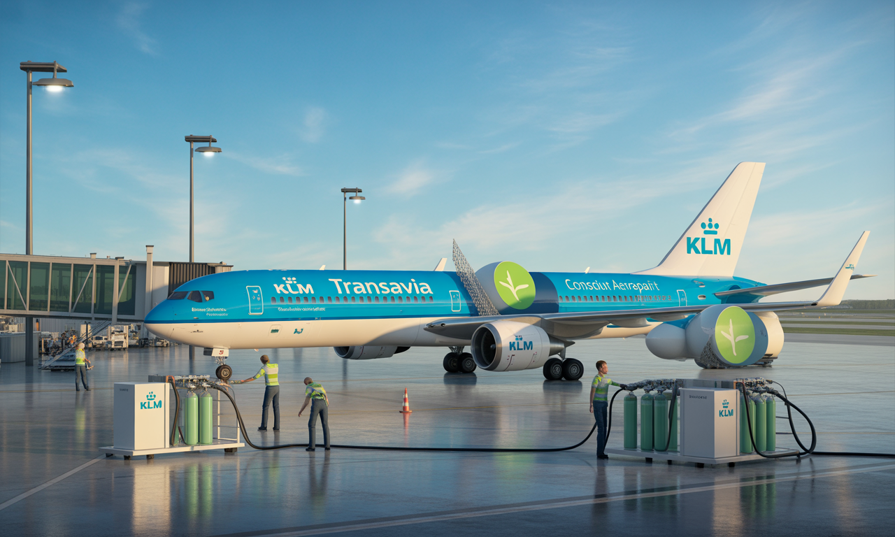 KLM, Transavia et Conscious Aerospace s'engagent pour une aviation ...